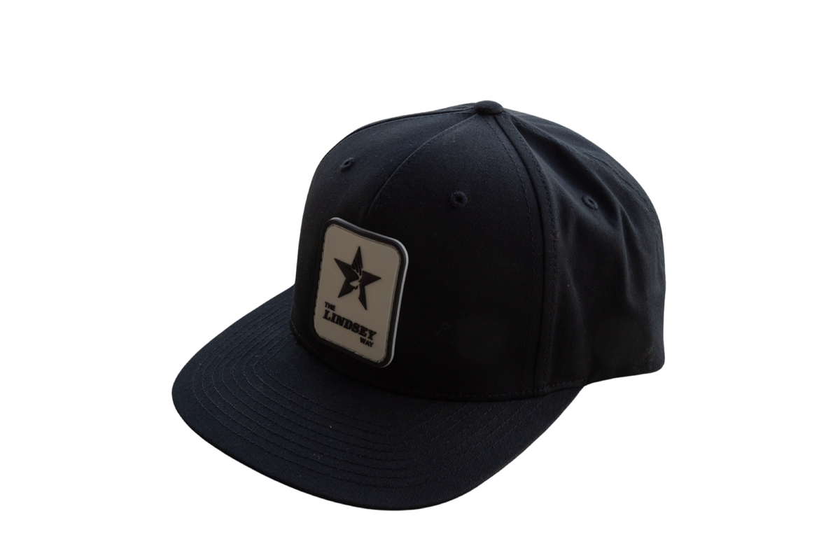 PVC Patch Hat - Navy 2 | The Lindsey Way